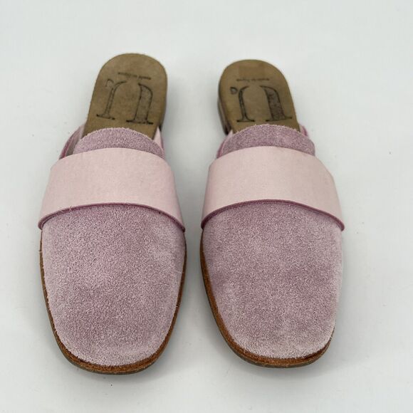 U-Dot | Shoes | Udot Japanese Purple Leather Slip On Mules 6 Purple ...